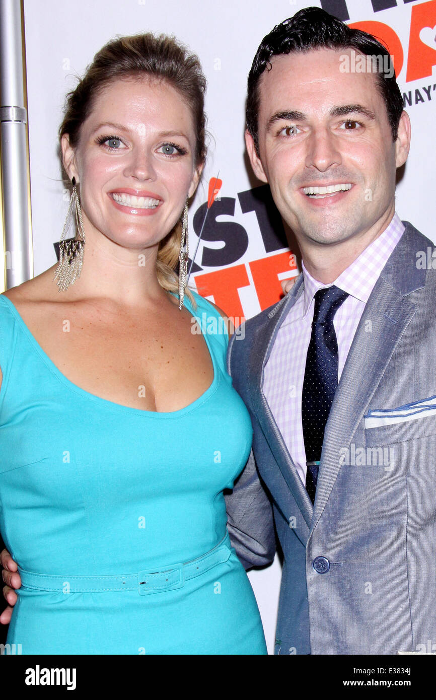 Broadway opening night of First Date held at the Longacre Theatre ...