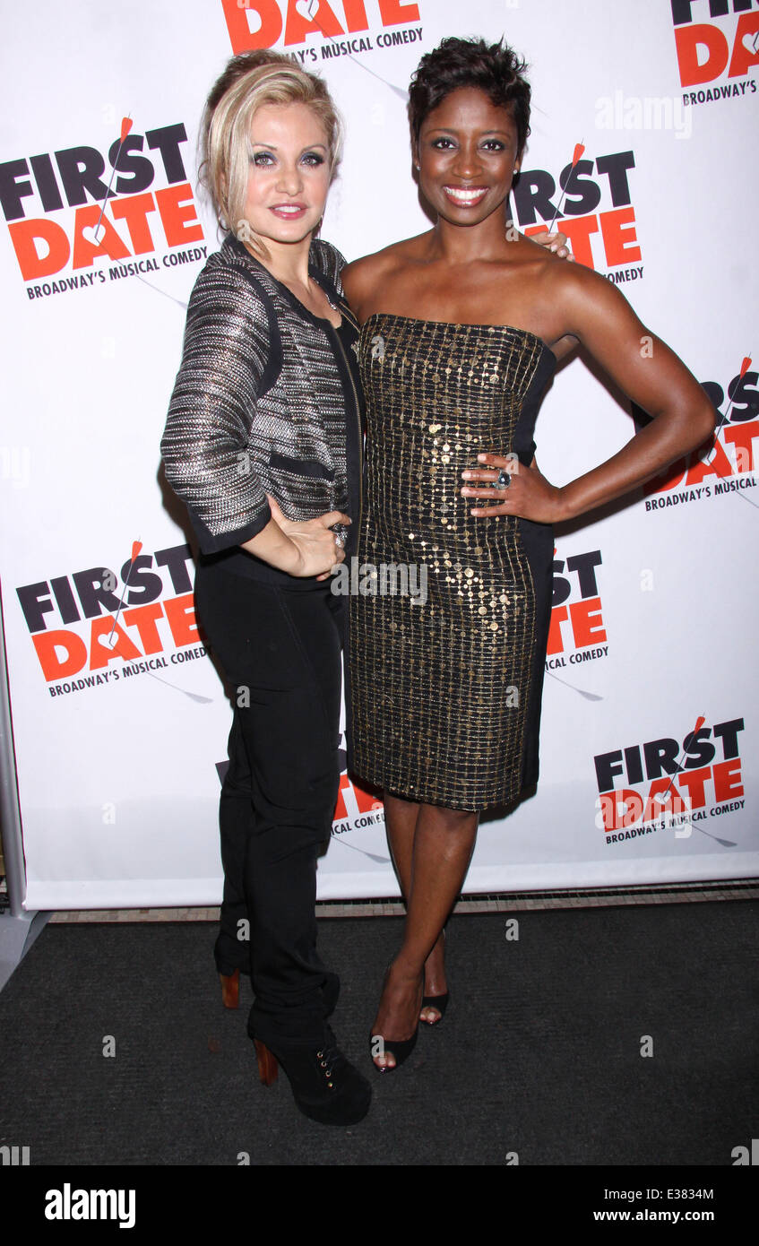 Broadway opening night of First Date held at the Longacre Theatre ...