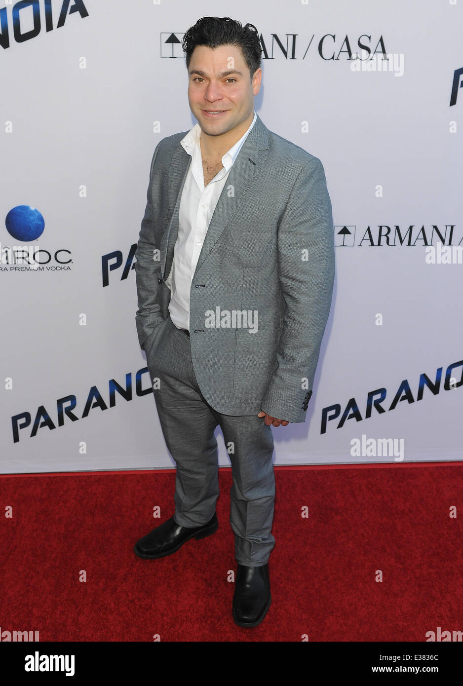 Red Carpet Arrivals for the US premiere of PARANOIA Featuring: Jeremy ...
