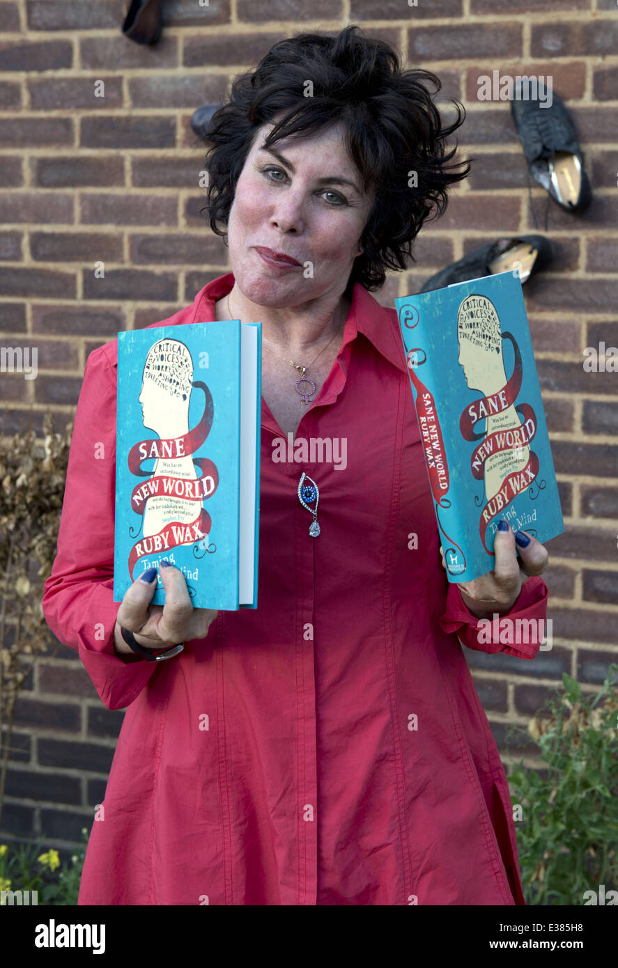Ruby Wax promotes and sign copies of her new book 'Sane New World ...