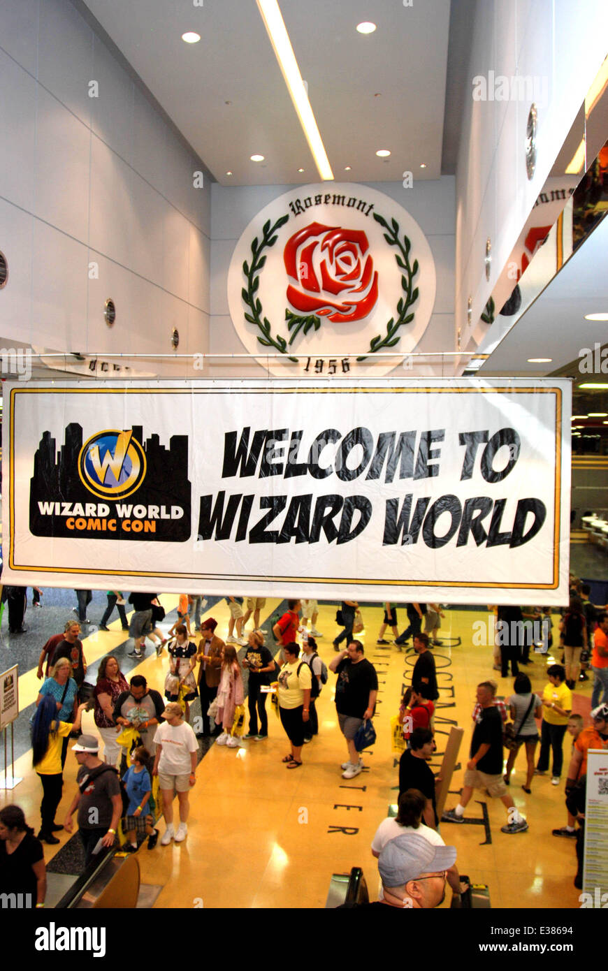 Wizard World Comic Con Chicago 2013 Featuring: Atmosphere Where ...