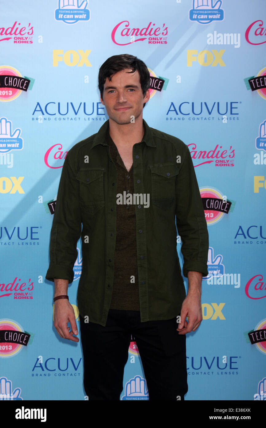 Teen Choice Awards 2013 Arrivals Featuring: Ian Harding Where: Los ...