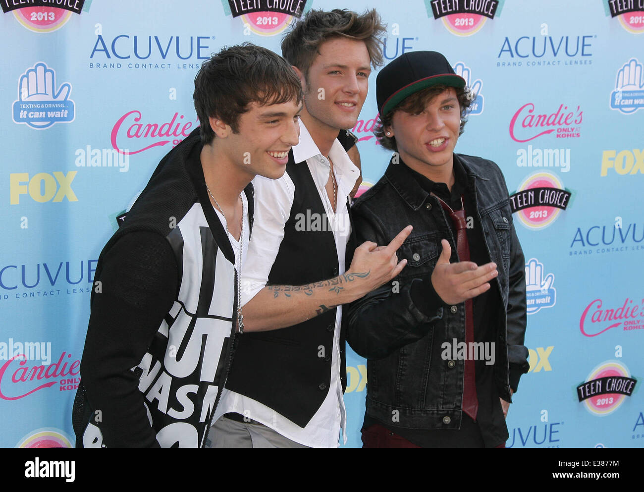 2013 Teen Choice Awards Arrivals held at the Gibson Amphitheatre ...