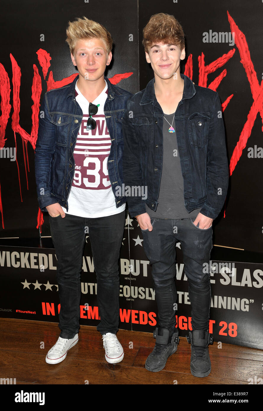 'You're Next' Screening at the Soho Hotel Featuring: District 3,Greg ...