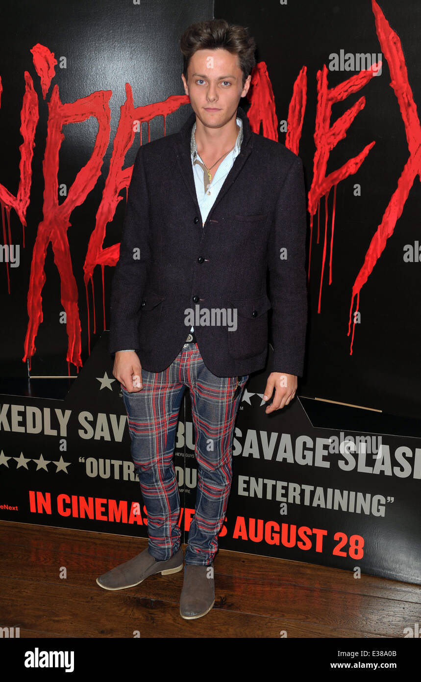 You're Next' Screening at the Soho Hotel Featuring: Tiger Drew-Honey ...