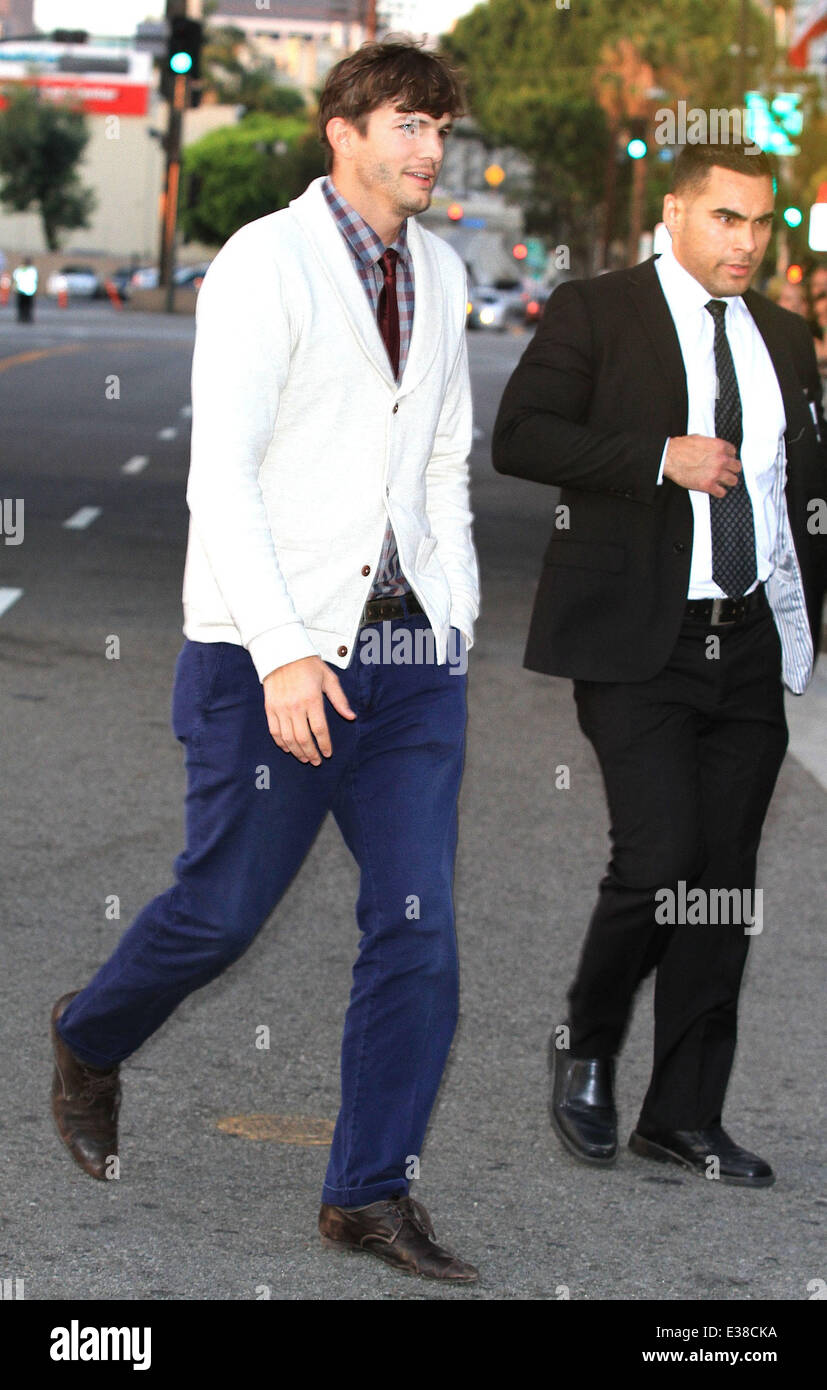 Ashton Kutcher arrives for the screening of Open Road Films and Five ...