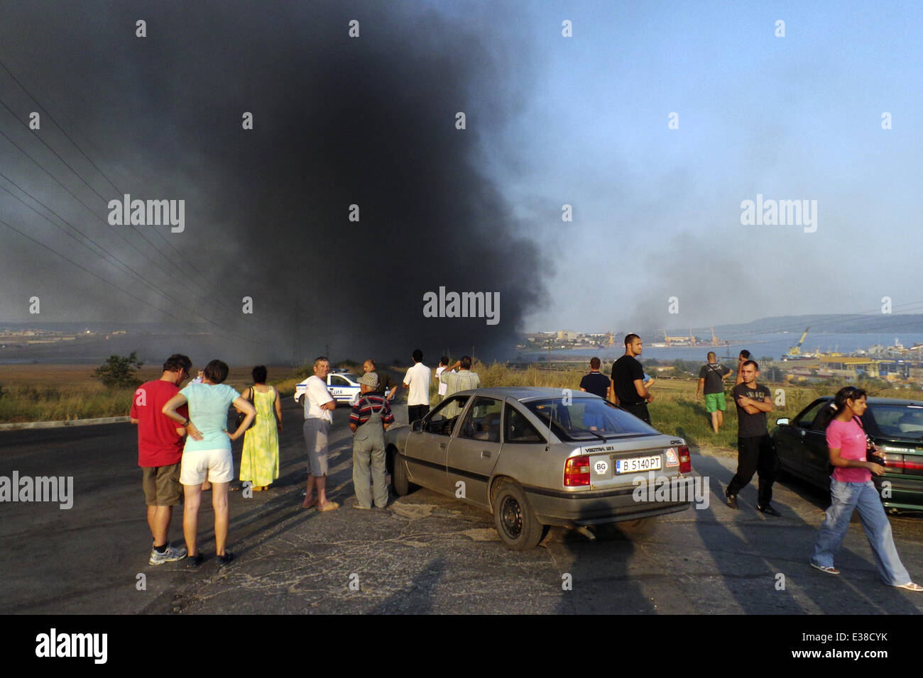Train explosion scene hi-res stock photography and images - Alamy