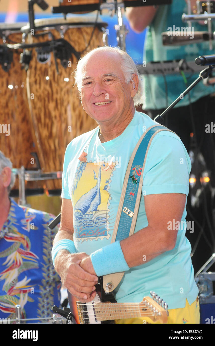 Jimmy Buffett performs on Today Show concert series Featuring: Jimmy ...
