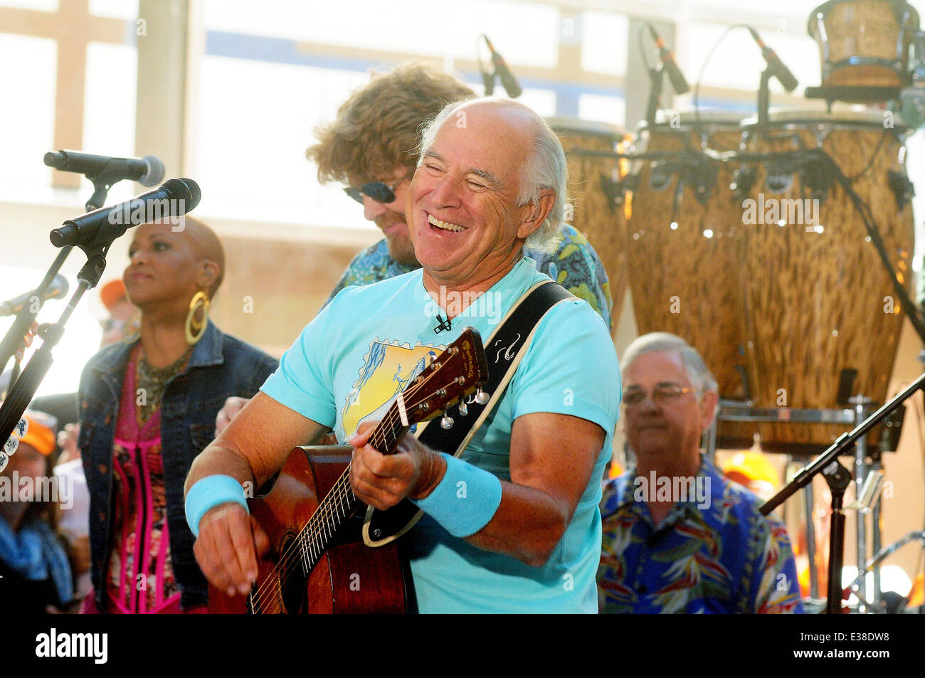 Jimmy Buffett performs on Today Show concert series Featuring: Jimmy ...