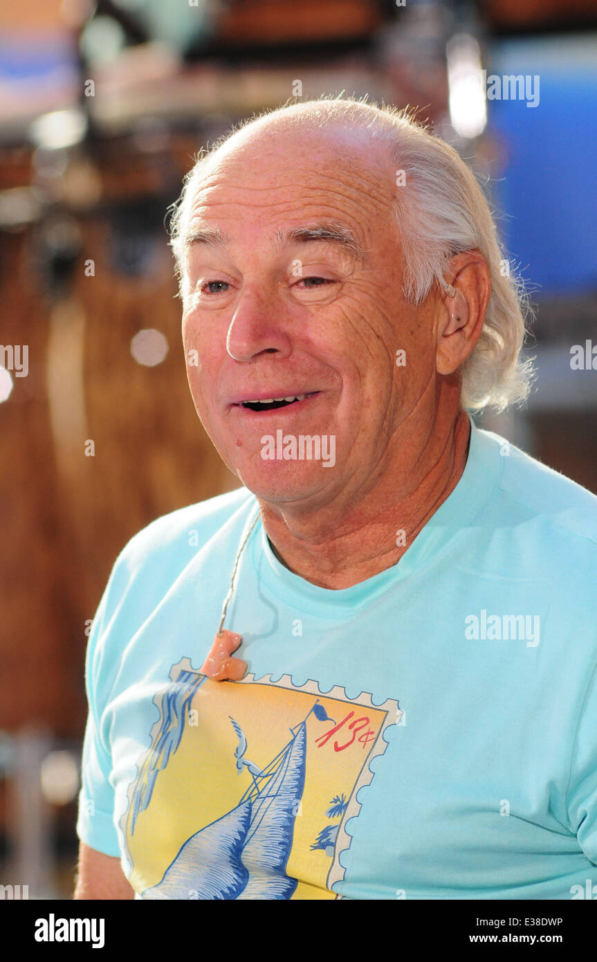 Jimmy Buffett performs on Today Show concert series Featuring: Jimmy ...