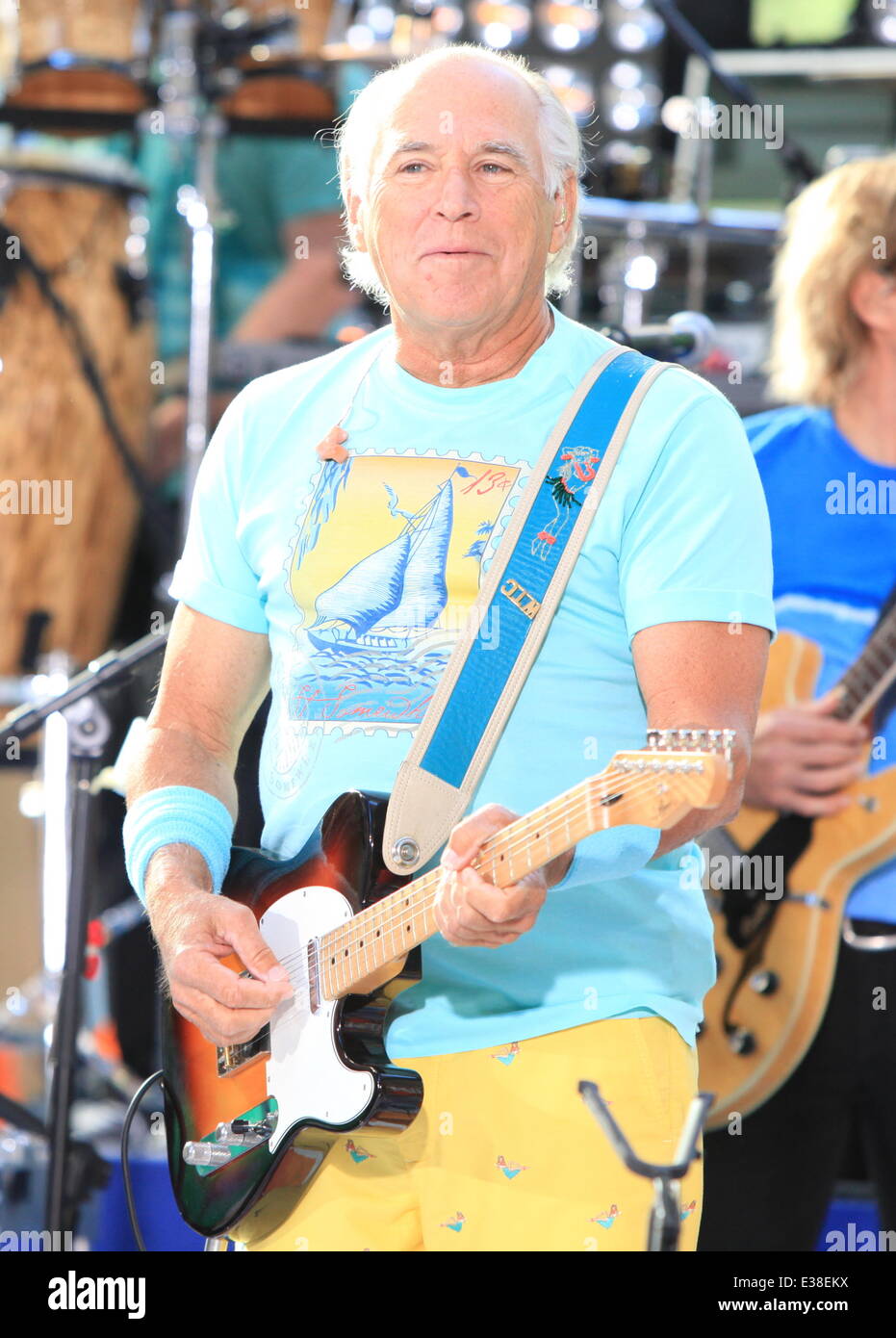 Jimmy Buffett performs on the 'Today' show as part of their NBC Toyota ...