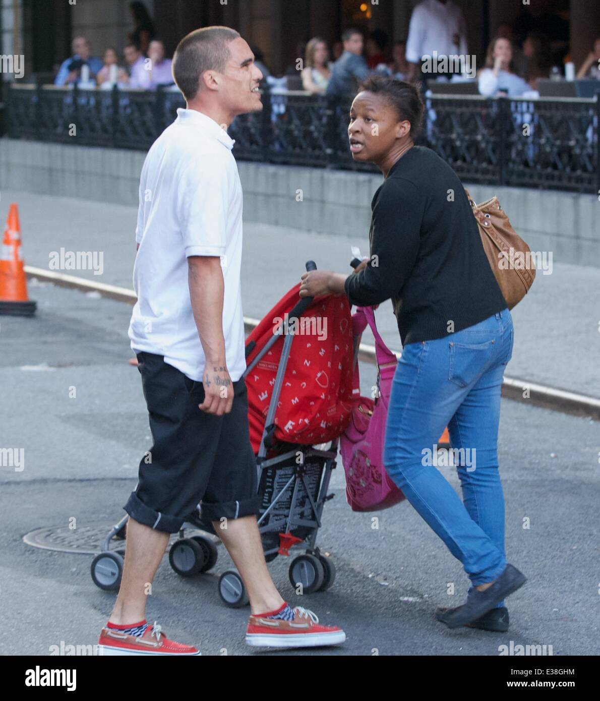 A altercation between a man and a group of people in Union Square turns ...
