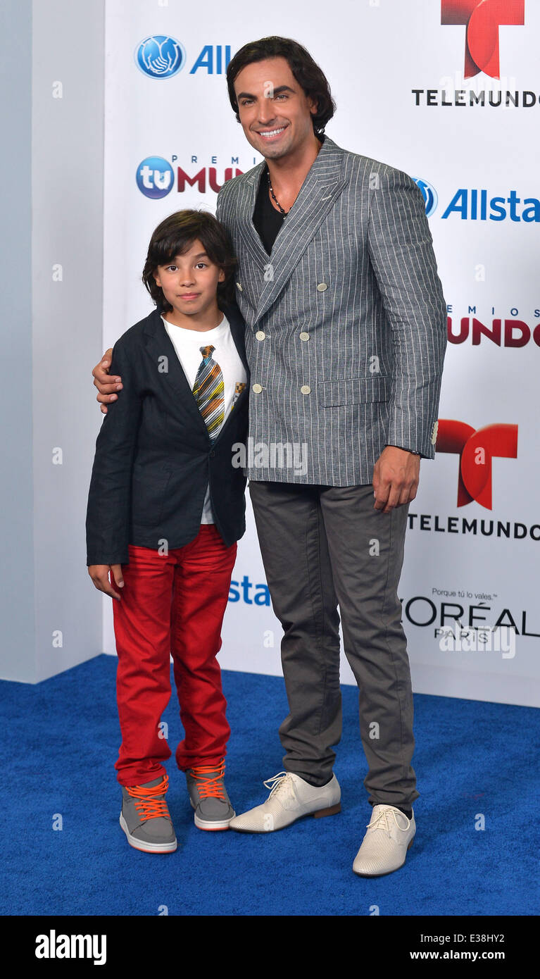 Telemundo's Premios Tu Mundo Awards 2013 - Arrivals Featuring: Gabriel ...