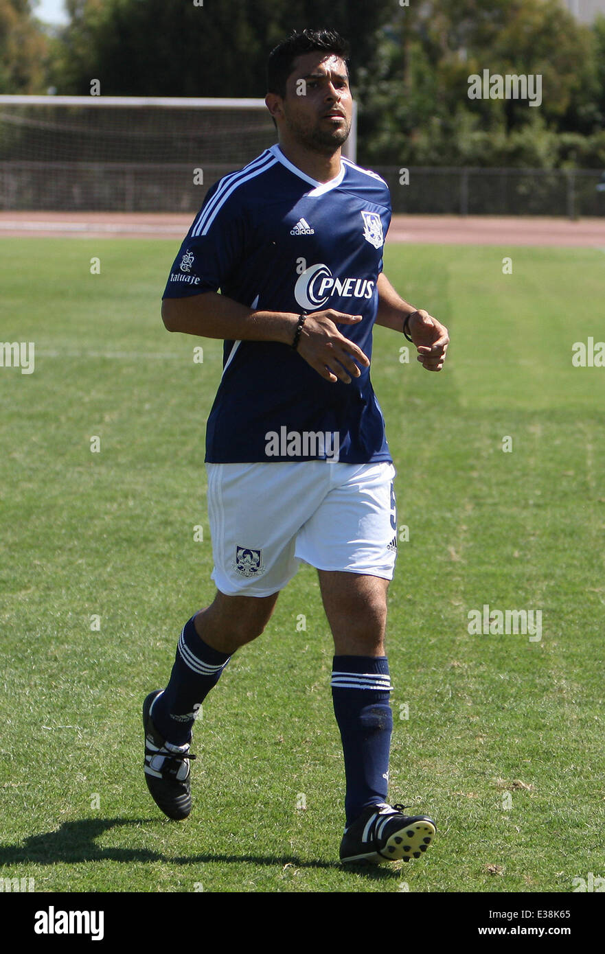 Jonas Brothers host charity soccer match before LA Galaxy Featuring ...