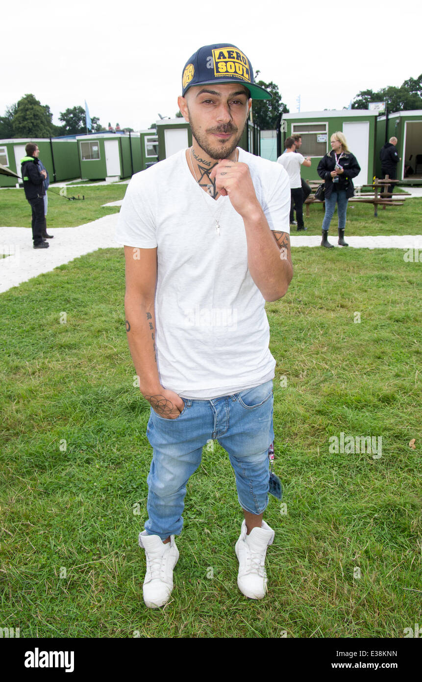V Festival 2013 held at Weston Park - Celebrity Sightings - Day Two ...