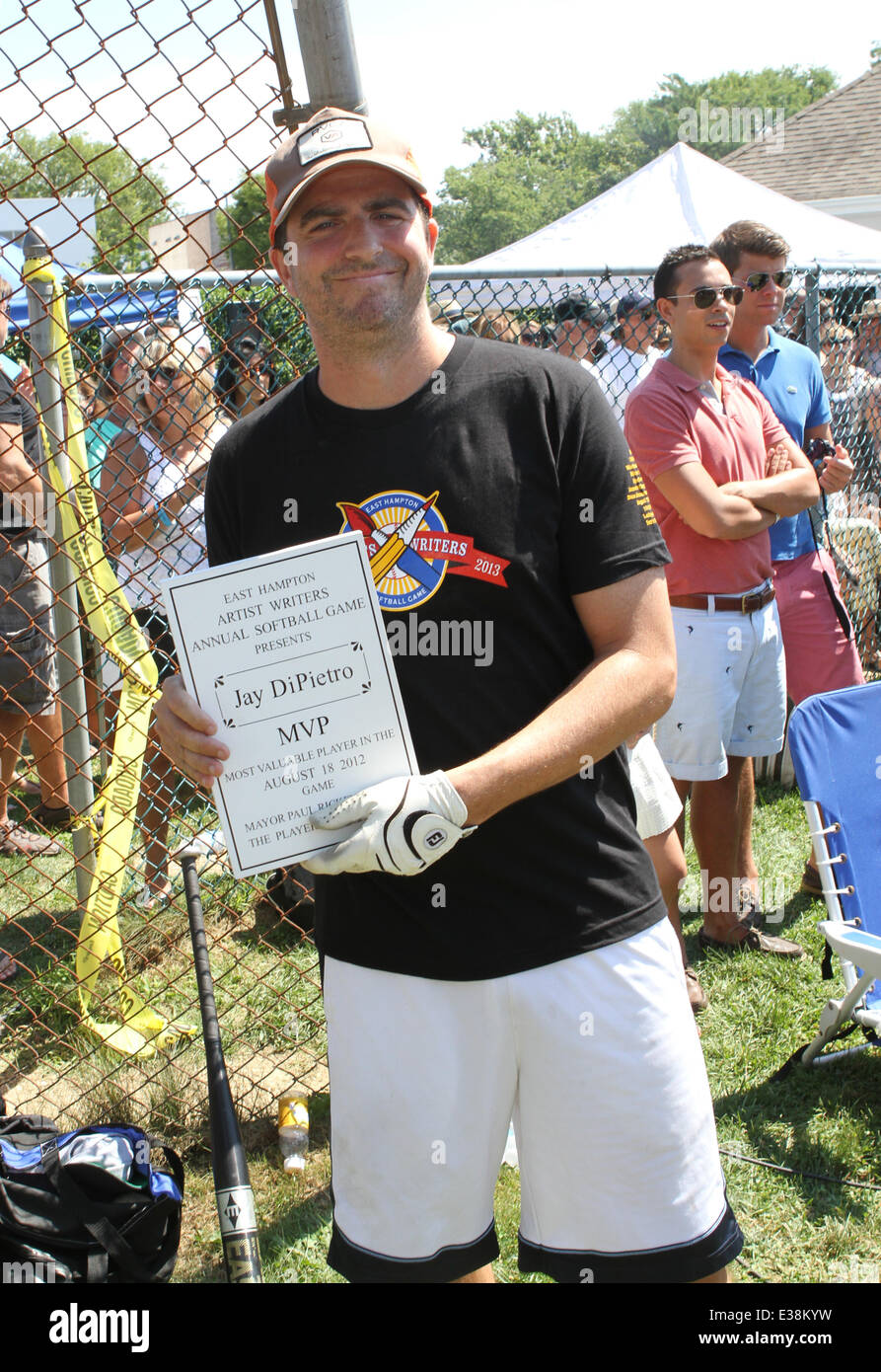 65th Annual Artists & Writers Softball Game Featuring: Jay DiPietro Where: New York, NY, United ...