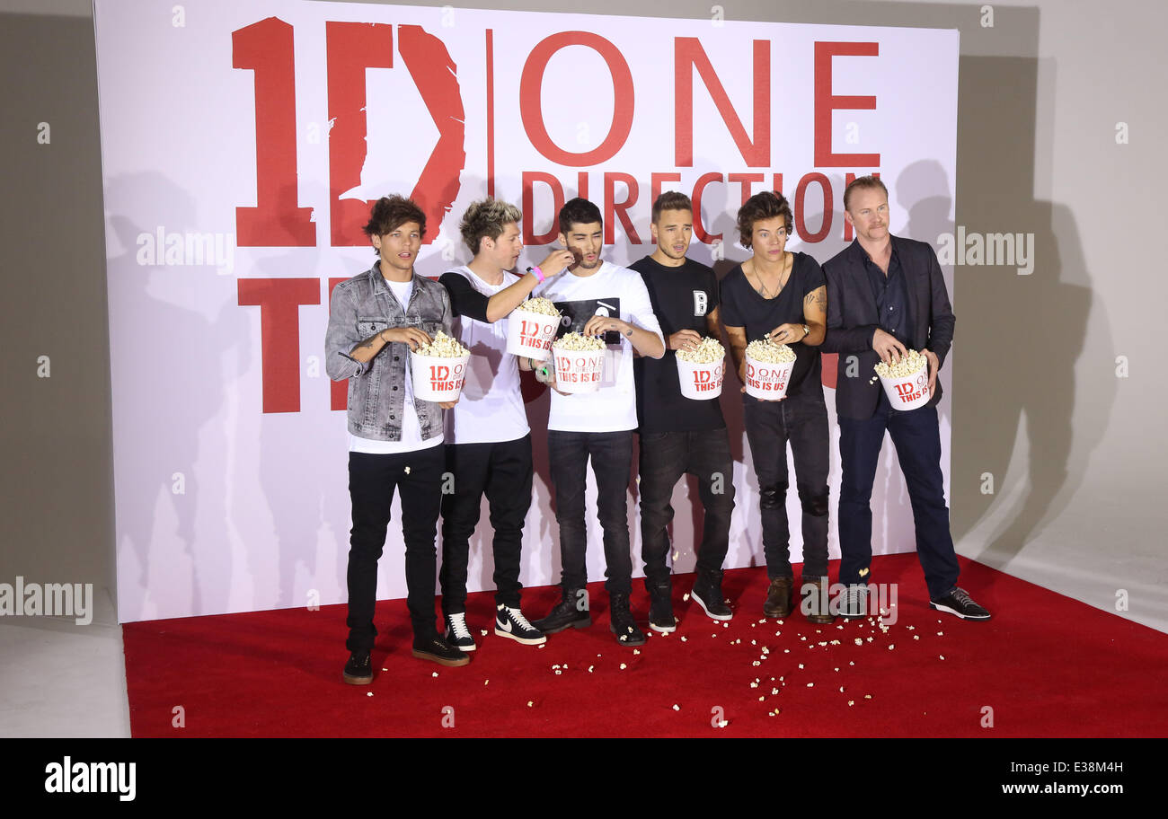 One Direction: This Is Us - Photocall and Press Conference Featuring ...