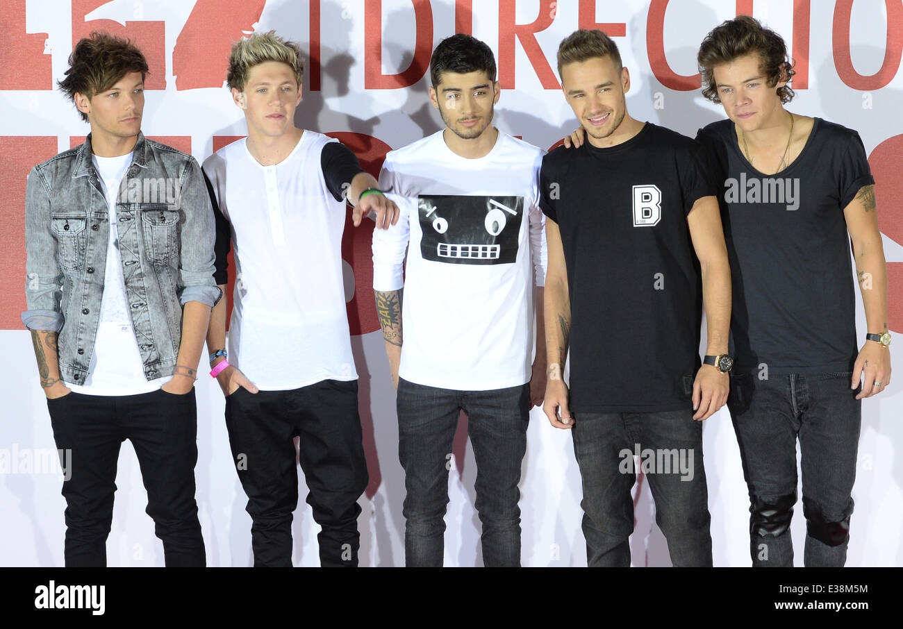 One Direction: This Is Us - Photocall and Press Conference Featuring ...