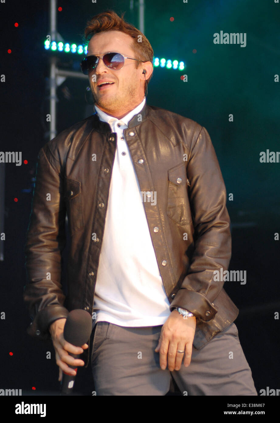 Popfest 2013 at Castle Howard - Performances Featuring: Jimmy Constable ...