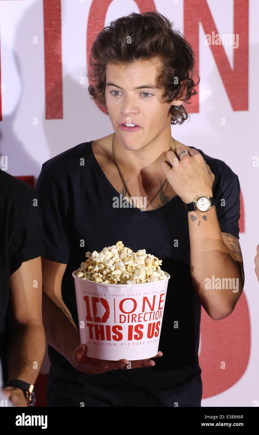 One Direction: This Is Us - Photocall and Press Conference Featuring ...