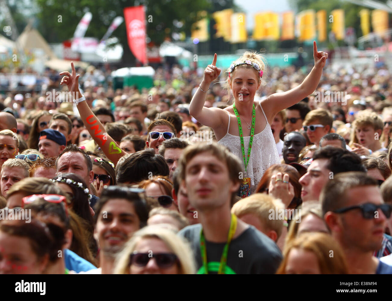 V Festival 2013 held at Hylands Park - Day Two Featuring: Atmosphere ...