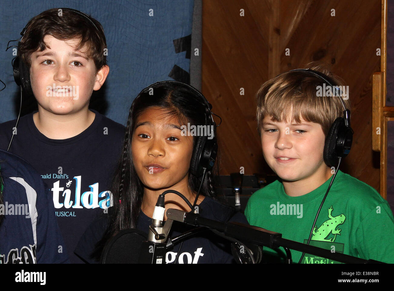 Recording Session of the Broadway musical Matilda held at MSR studios ...