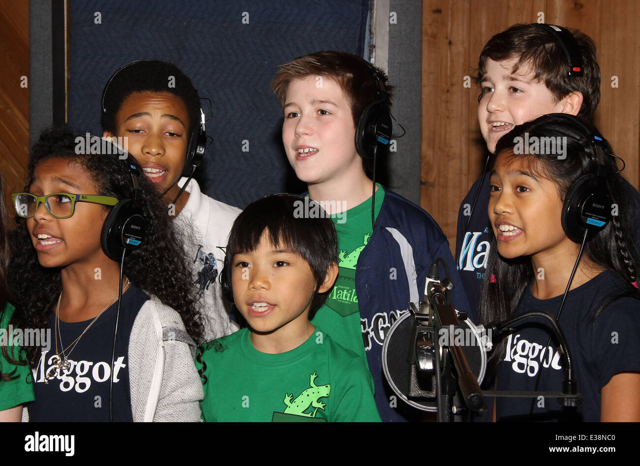 Recording Session of the Broadway musical Matilda held at MSR studios ...