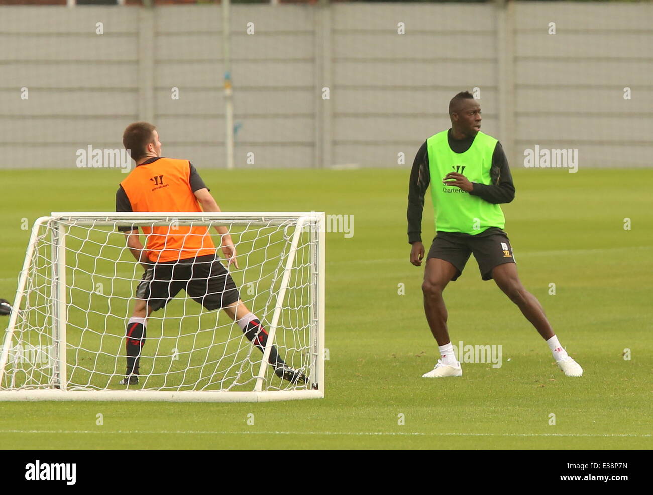 Aly Cissokho spotted during his first training session at Melwood ...