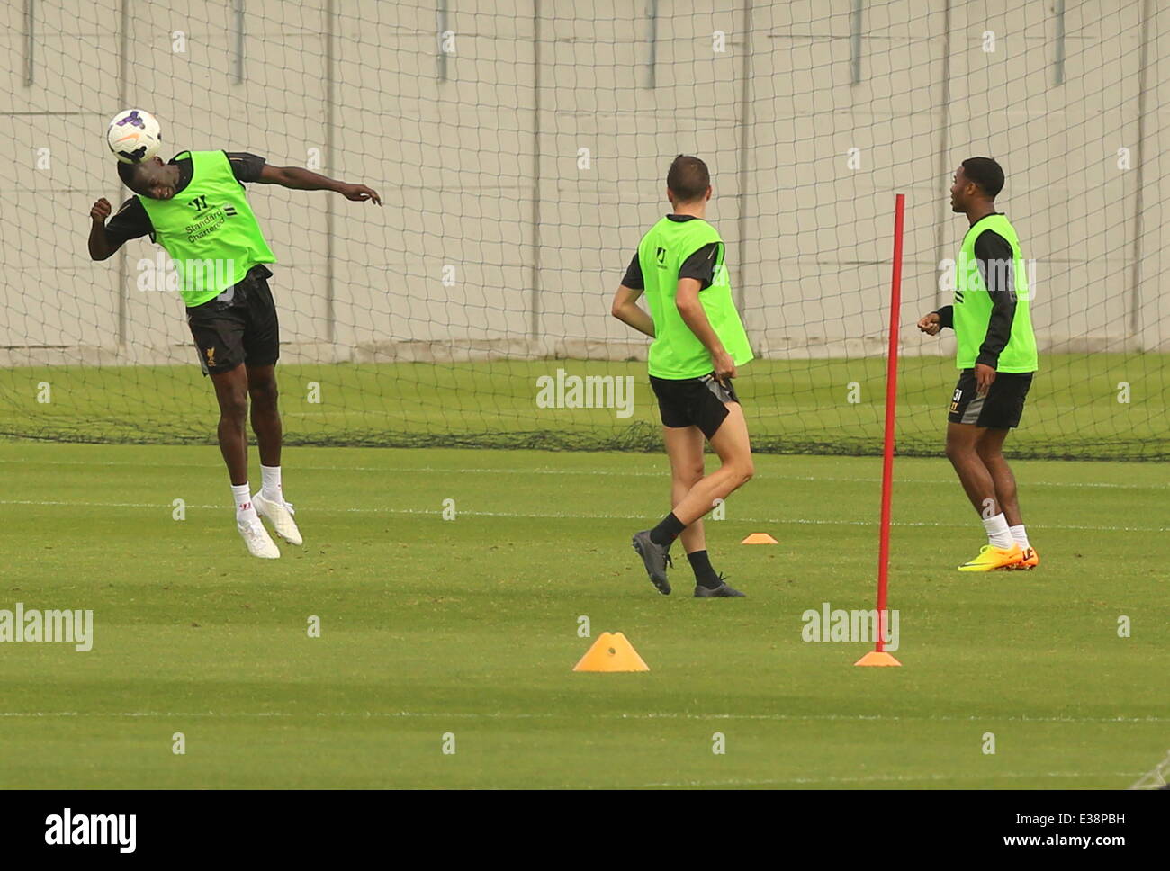 Aly Cissokho spotted during his first training session at Melwood ...