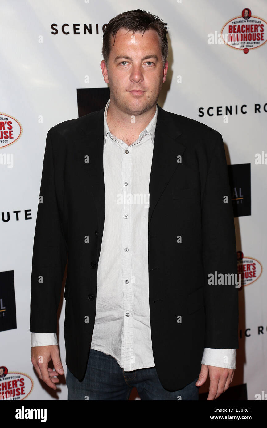 Celebrities attend Scenic Route Los Angeles Premiere at Chinese Theater ...
