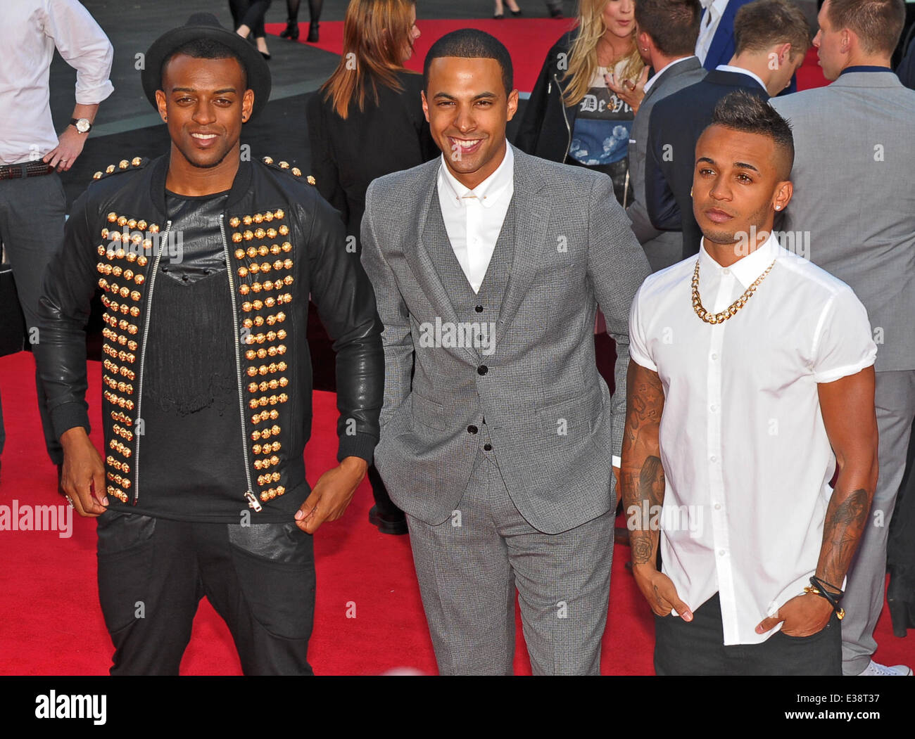 World premiere of 'One Direction: This Is Us' - Arrivals Featuring: JLS Where: LONDON, United ...