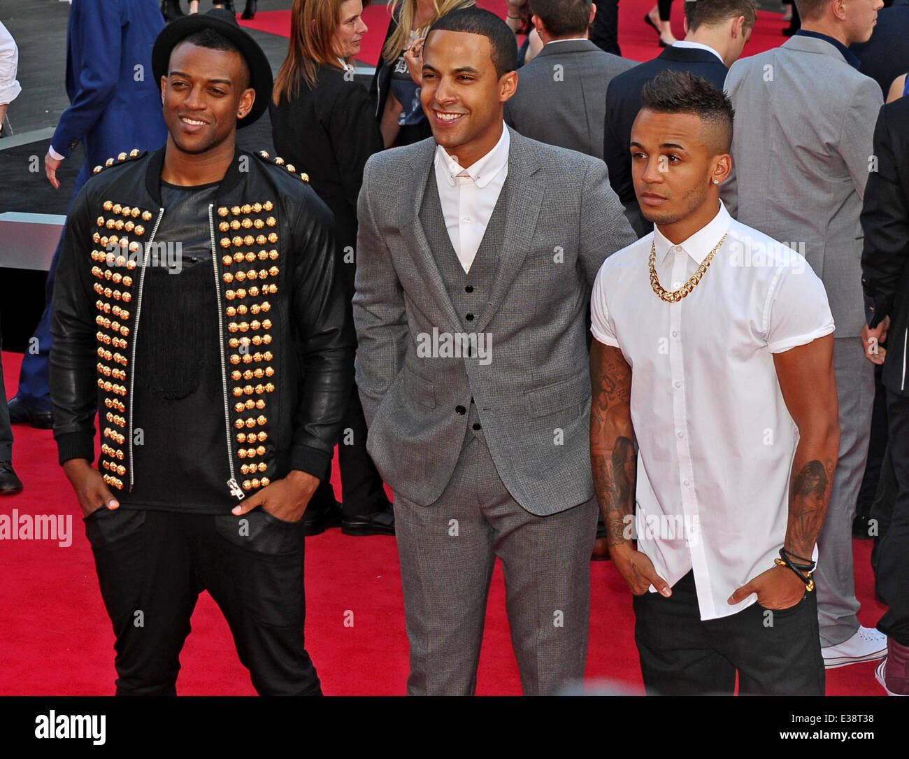 World premiere of 'One Direction: This Is Us' - Arrivals Featuring: JLS Where: LONDON, United ...