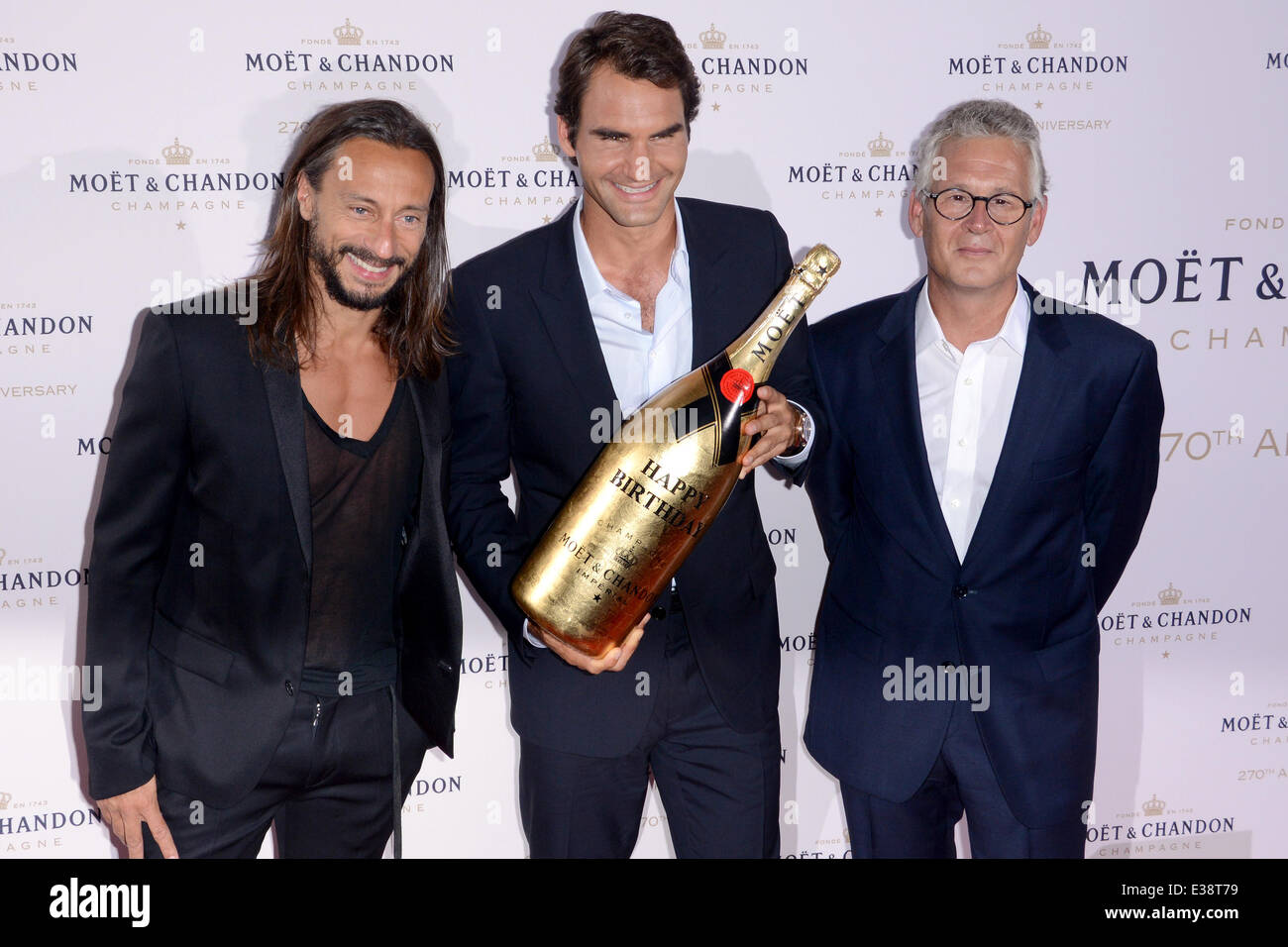 The Moet & Chandon 270th Anniversary at Pier 59 Studios - red carpet ...
