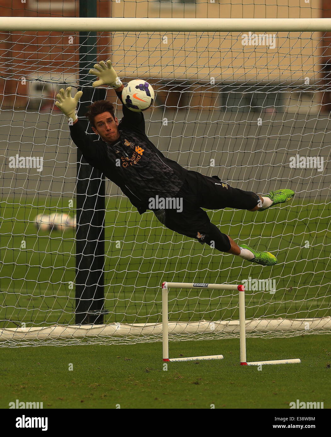 Liverpool first team training at Melwood Training ground Featuring ...
