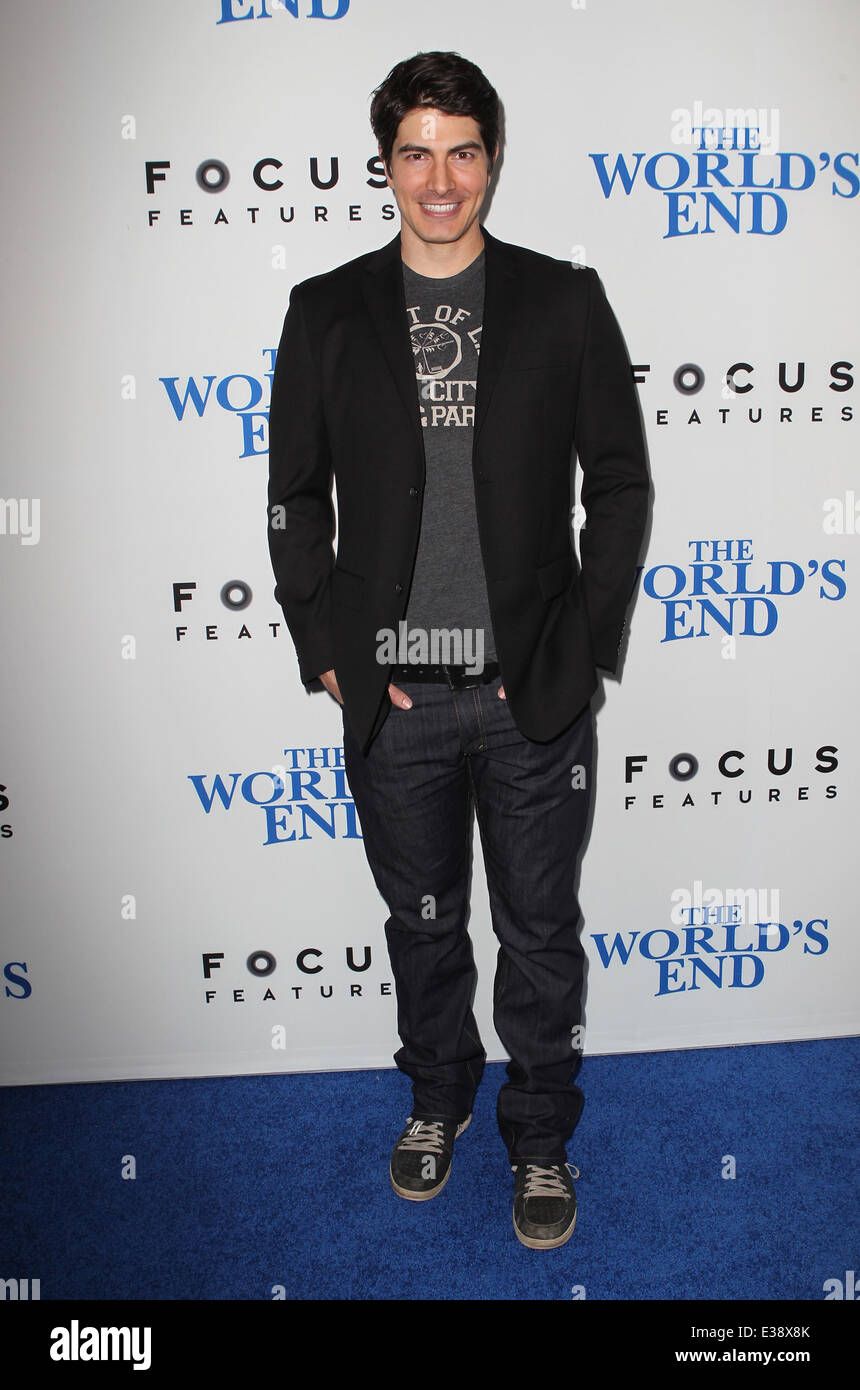 THE WORLD’S END Hollywood Premiere Featuring: Brandon Routh Where ...