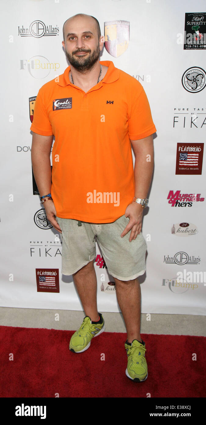 US debut of the Canali fitness system at Superstar Gym Featuring: Joe ...