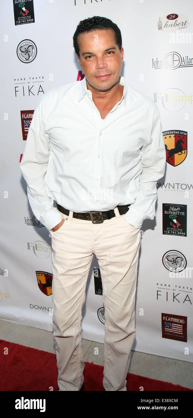 US debut of the Canali fitness system at Superstar Gym Featuring: Troy ...