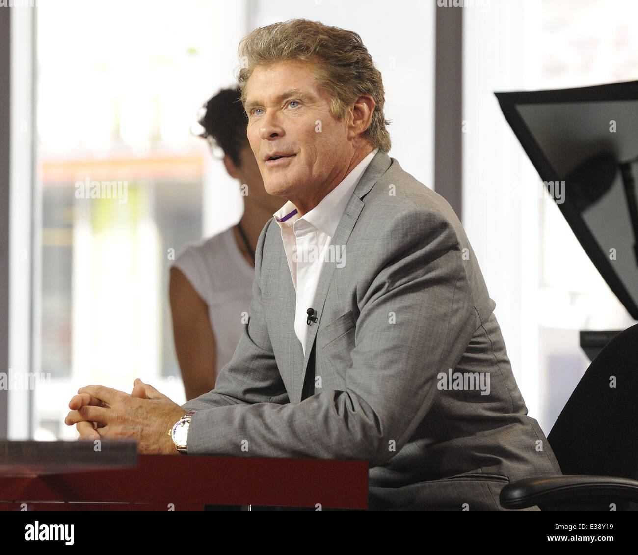David Hasselhoff appears on Global TV's The Morning Show to chat about ...