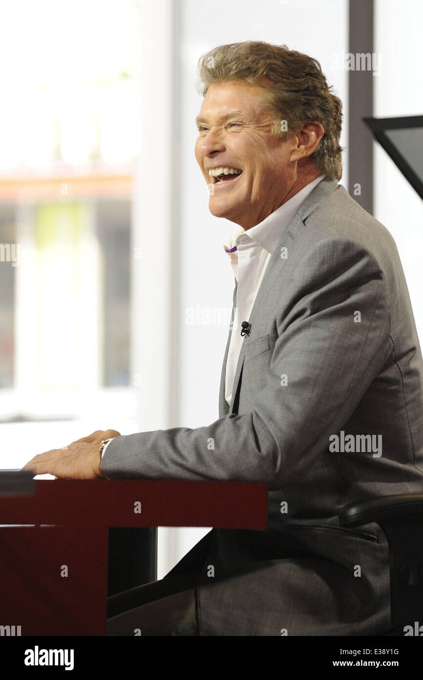 David Hasselhoff appears on Global TV's The Morning Show to chat about ...