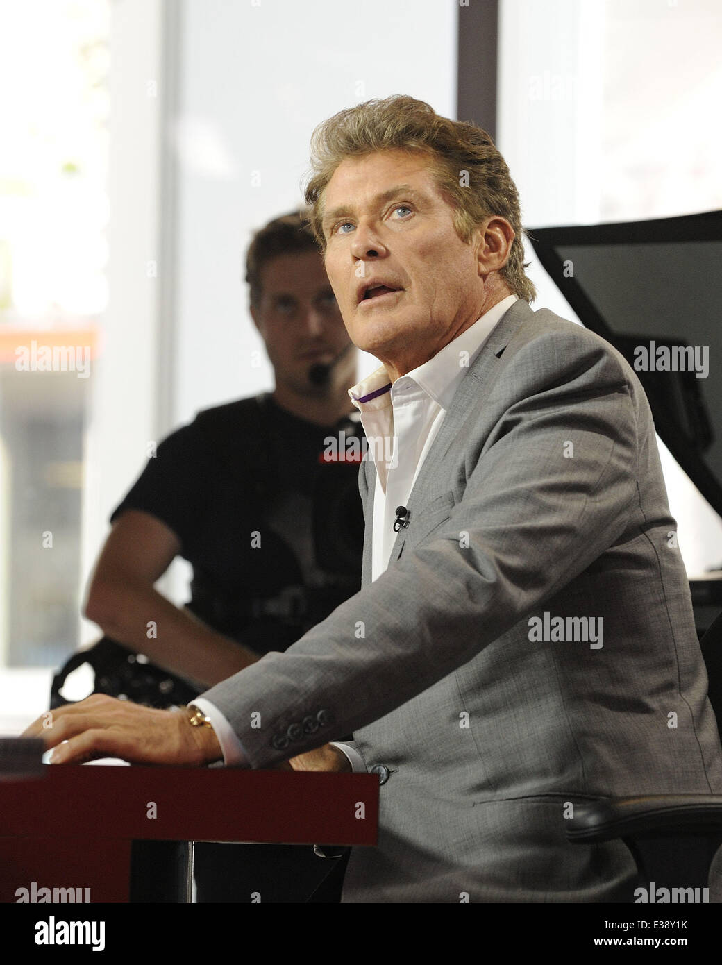 David Hasselhoff appears on Global TV's The Morning Show to chat about ...