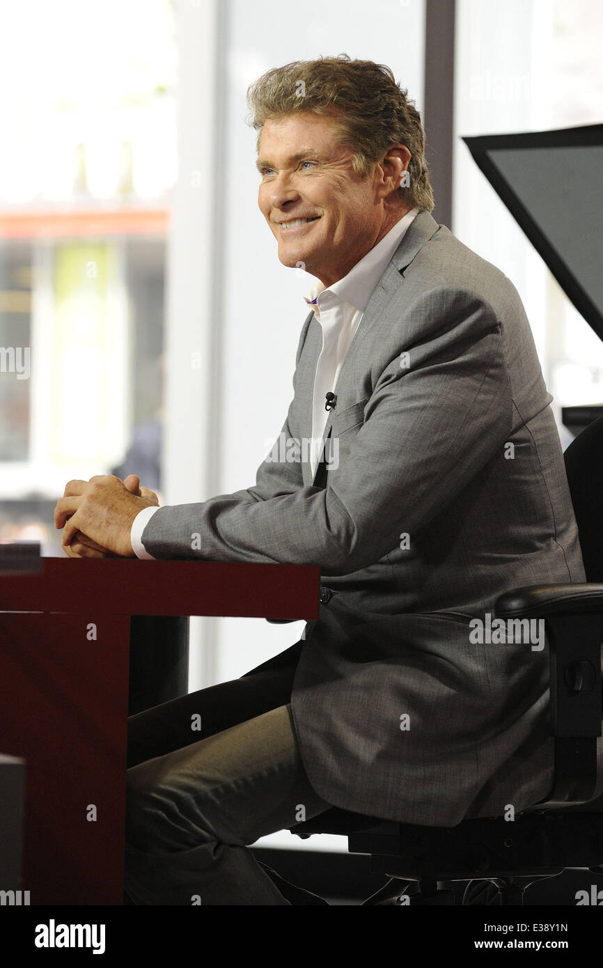 David Hasselhoff appears on Global TV's The Morning Show to chat about ...