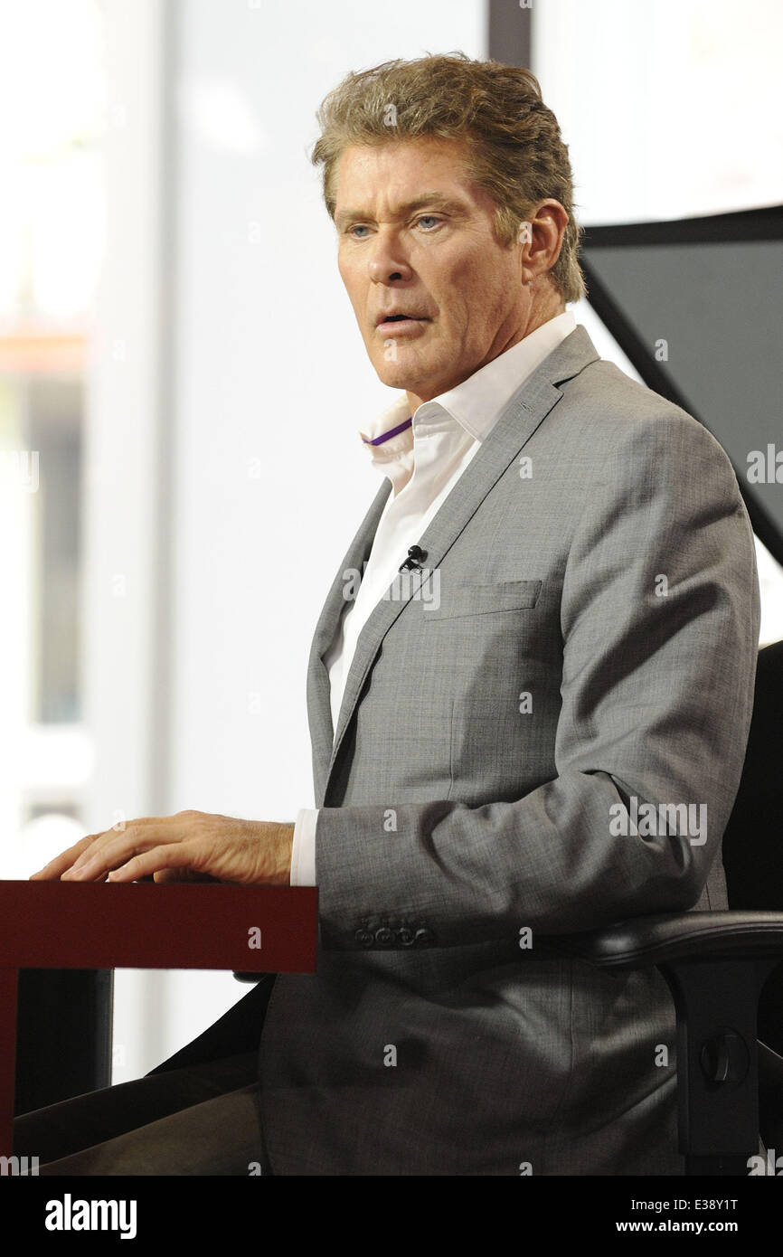 David Hasselhoff appears on Global TV's The Morning Show to chat about ...