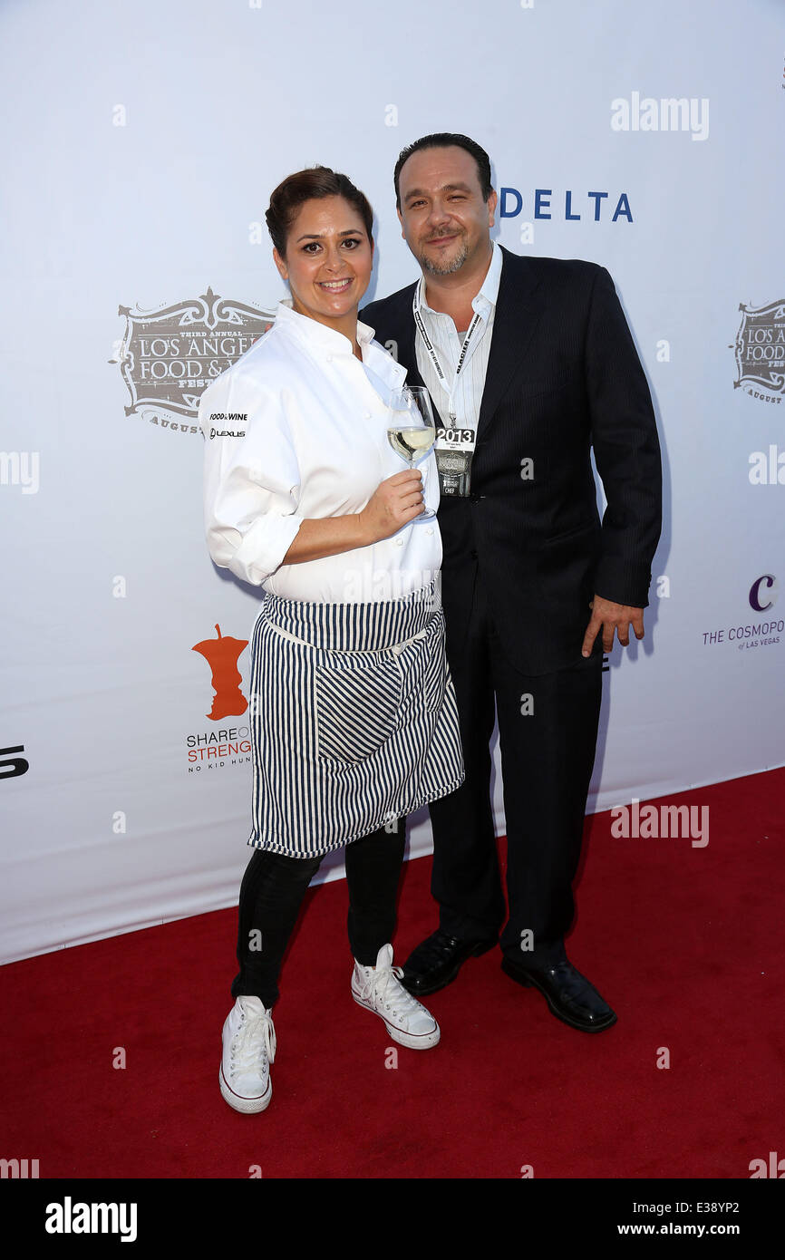 Celebrities attend Los Angeles Food & Wine Festival featuring “Festa ...