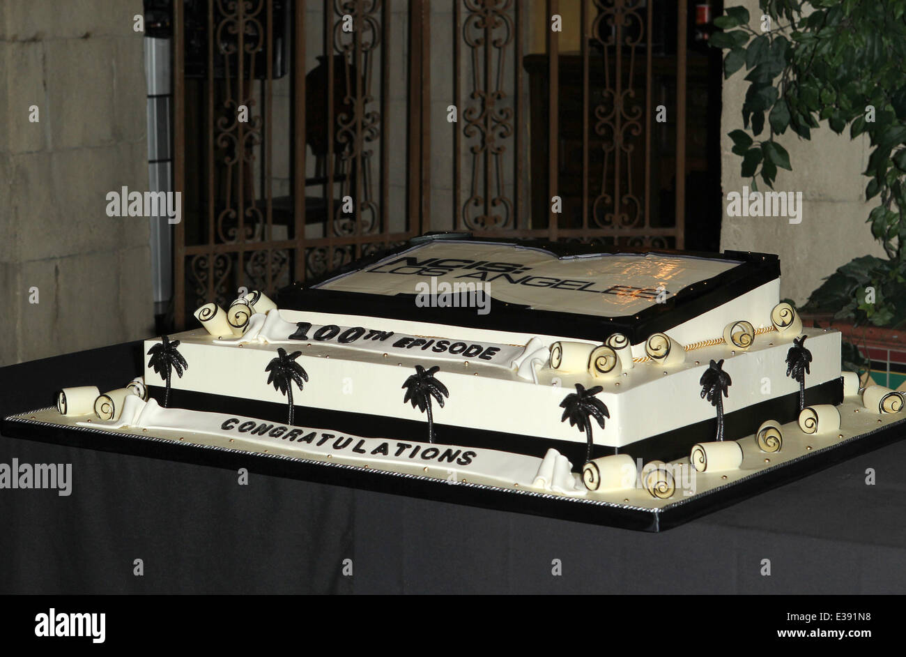 NCIS Los Angeles 100th episode cake cutting event Held At Paramount ...