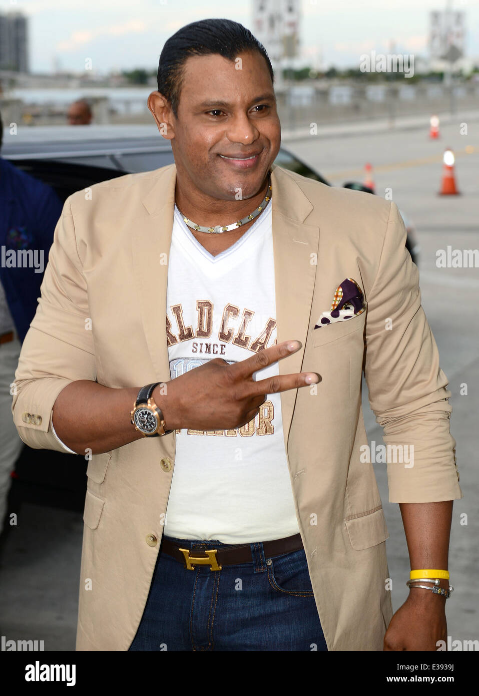 Celebrities attend Marc Anthony's 'Vivir Mi Vida' tour show at the ...