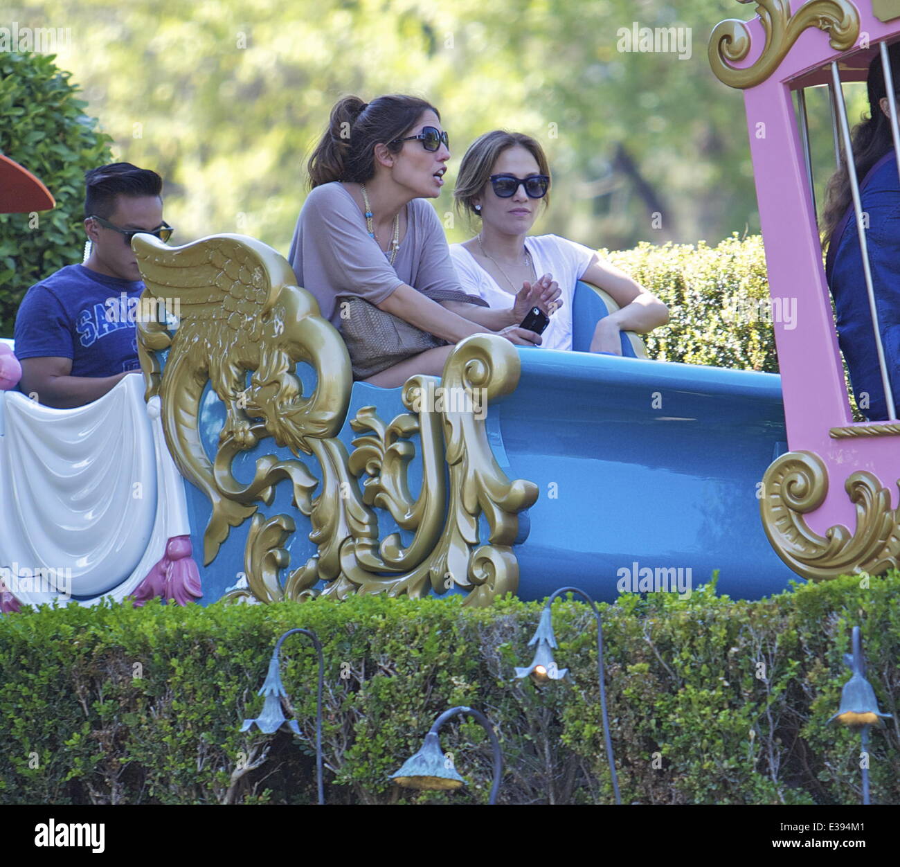 Jennifer Lopez spends quality time with her son and daughter at ...