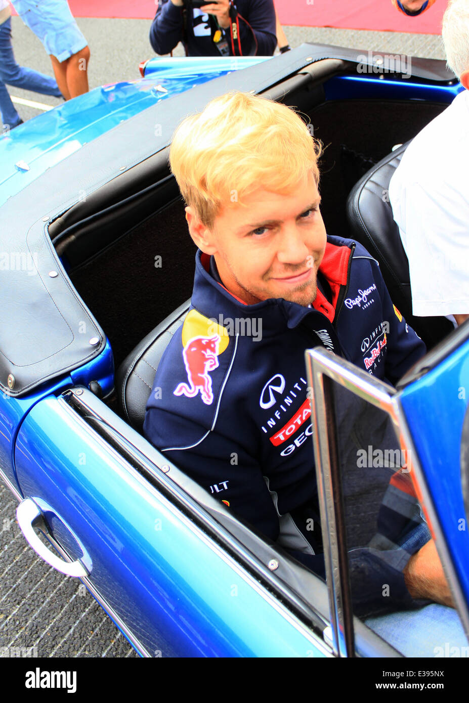 2013 Belgian Grand Prix Featuring: Sebastian VETTEL Where: SPA ...