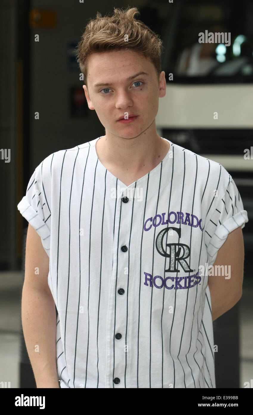 Conor Maynard at the BBC Radio 1 studios Featuring: Conor Maynard Where ...