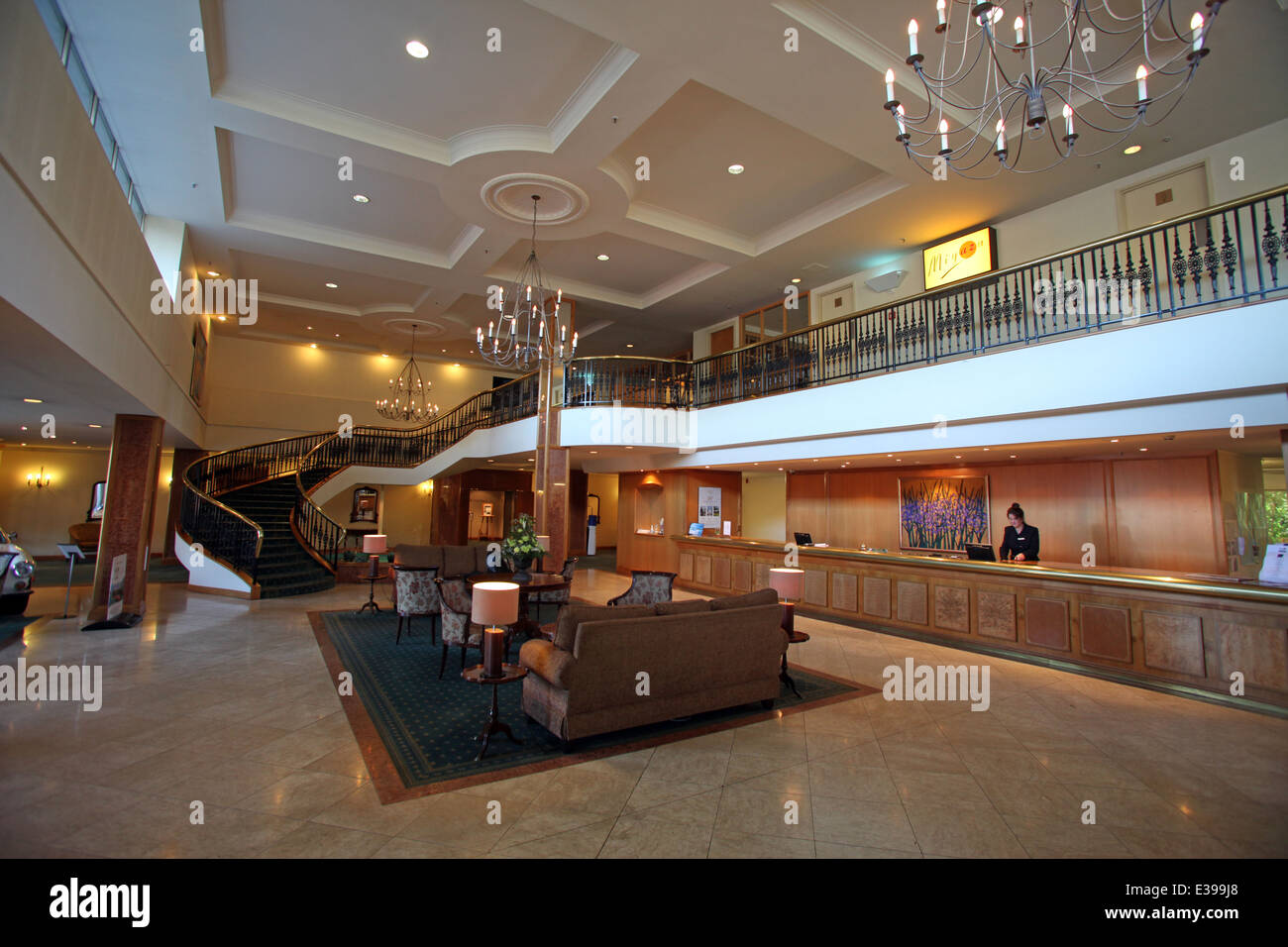 Foyer of the rutherford hotel hi-res stock photography and images - Alamy