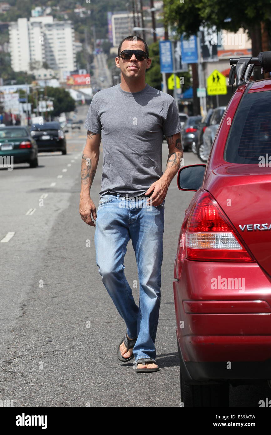 Steve-O out and about in West Hollywood Featuring: Steve-O Where: Los ...